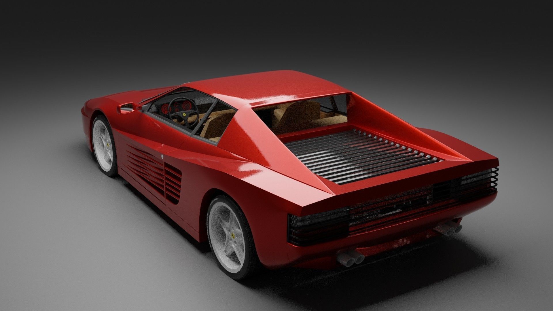 Ferrari 512 3D model | CGTrader