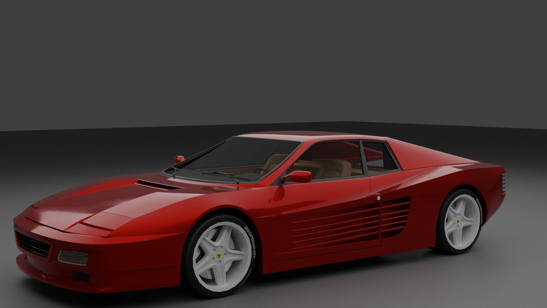 Ferrari 512 3D model | CGTrader