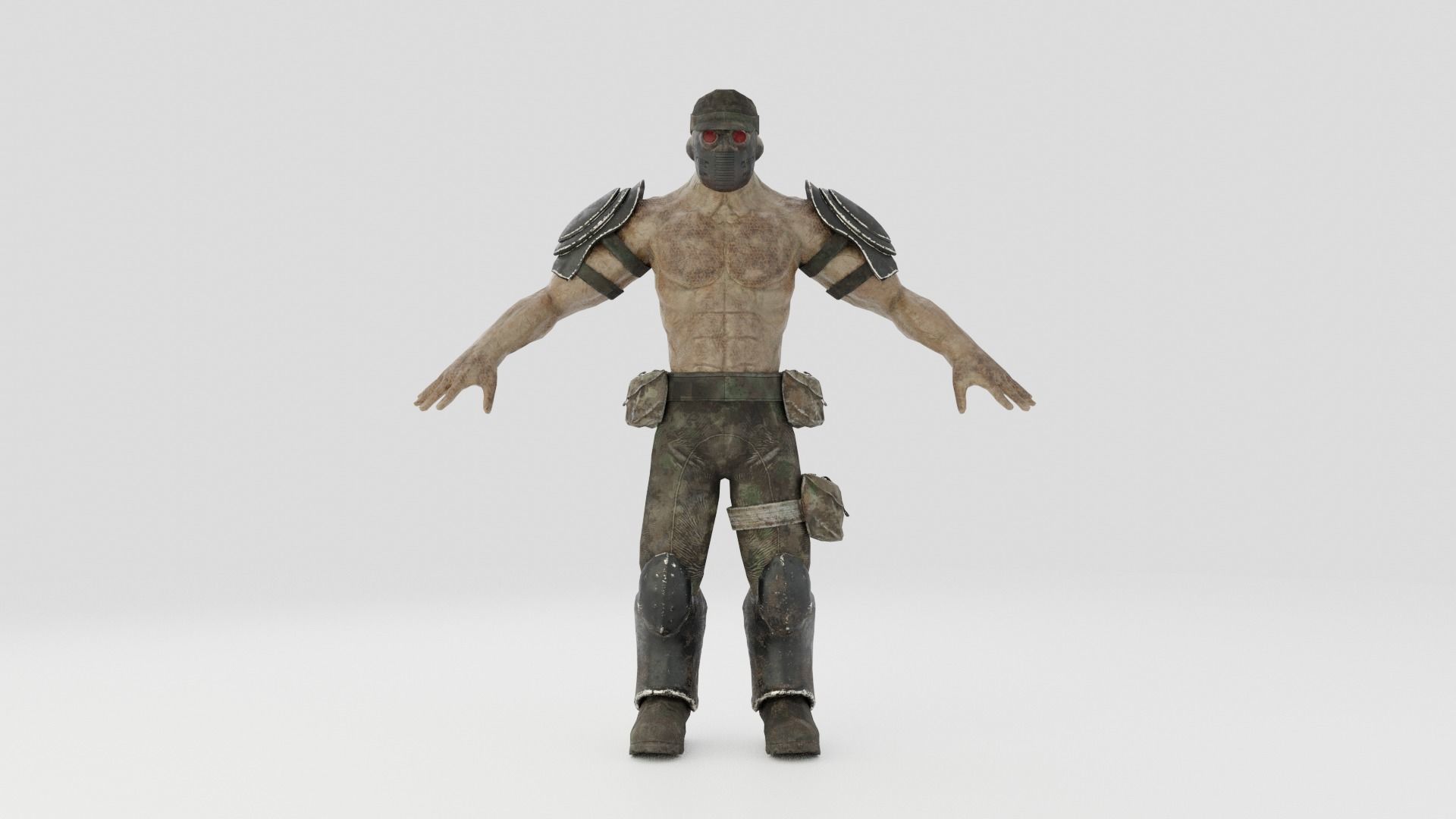 3D model Bio-enhanced soldier VR / AR / low-poly | CGTrader