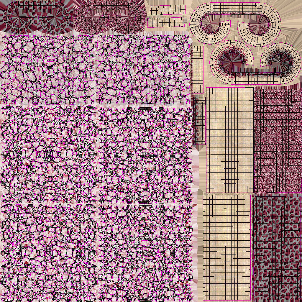 Healthy and Osteoporotic Bone Section 3D model | CGTrader