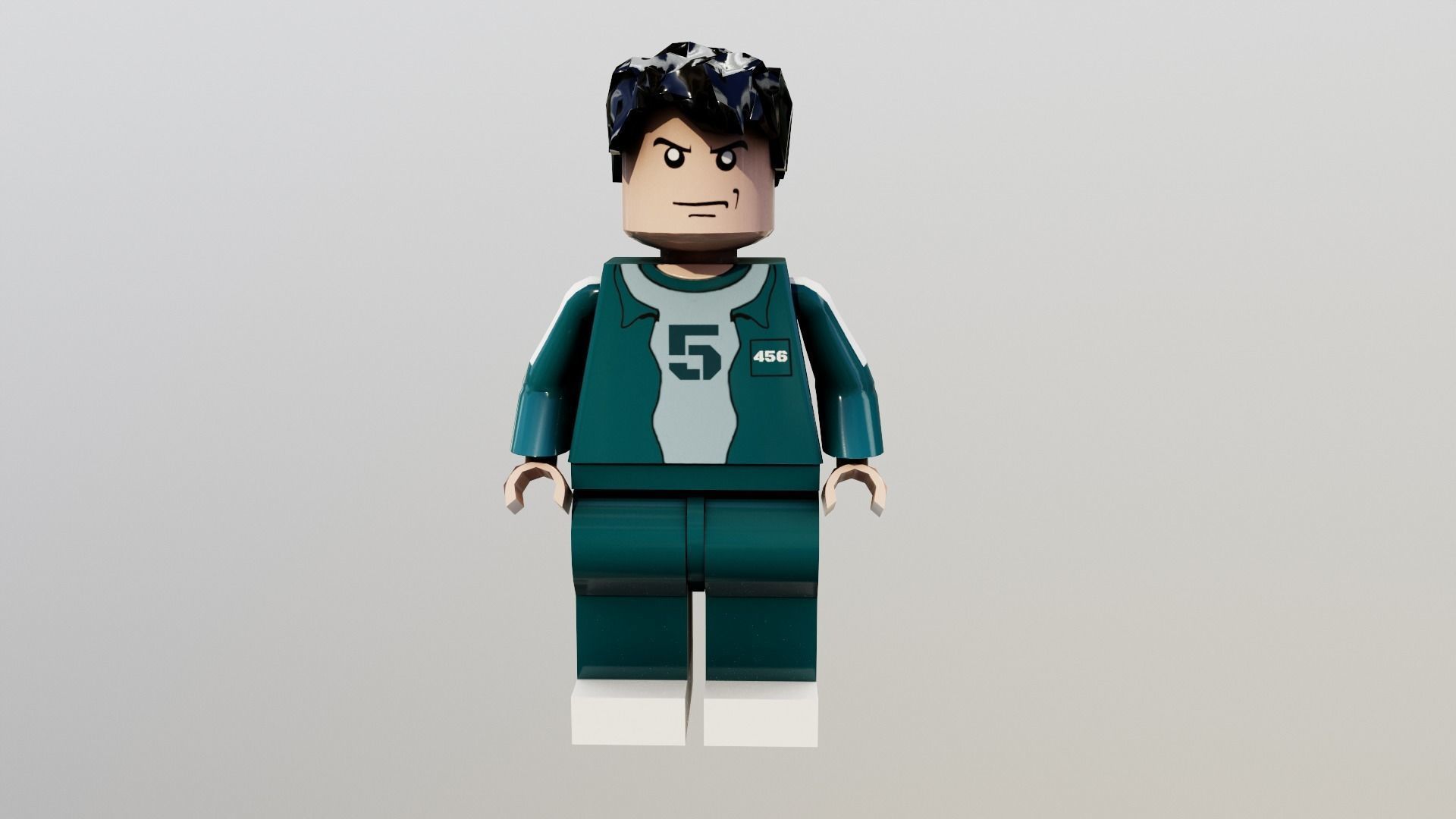 3D model Lego Human Squid Game Player 456 Low Poly VR / AR / low-poly ...