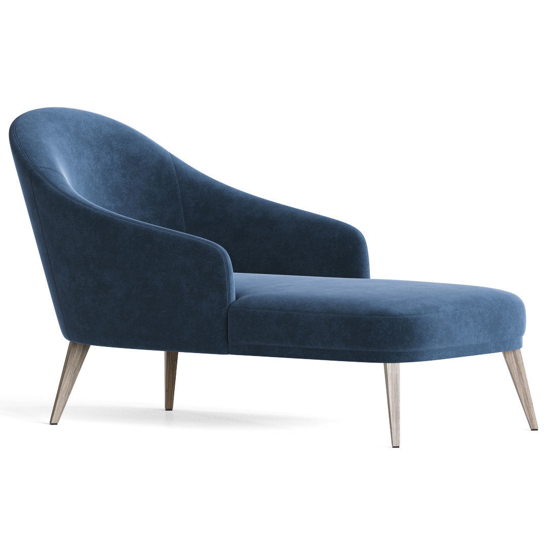 Eliza Chaise Lounge 3D model | CGTrader