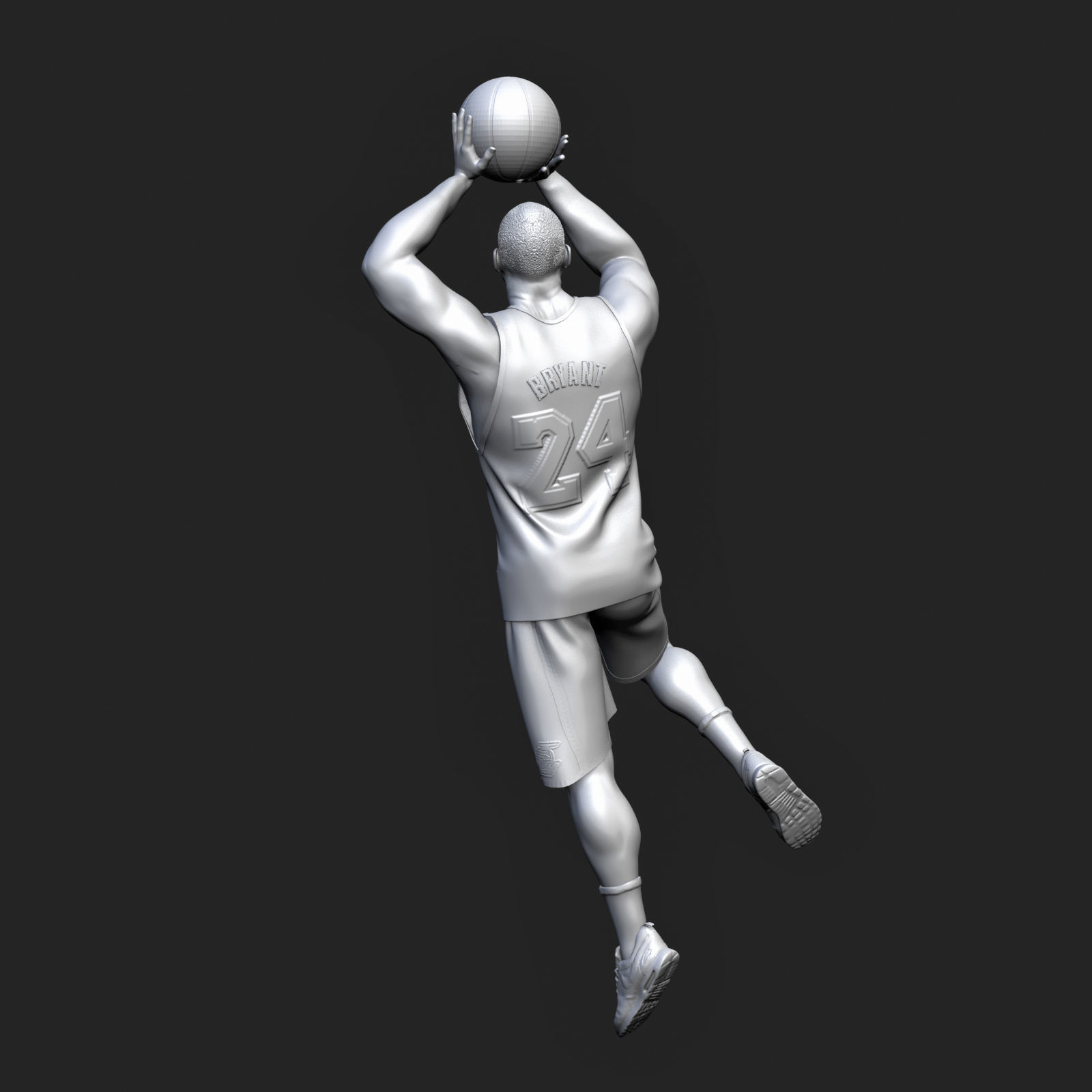 Kobe Bryant 3D Printable 4 3D model 3D printable | CGTrader