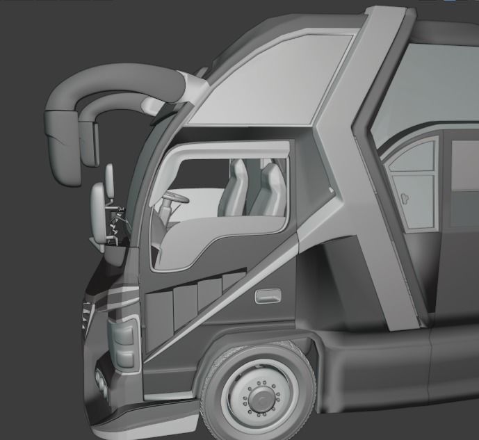 Matatu a Kenyan PSV 3D model | CGTrader