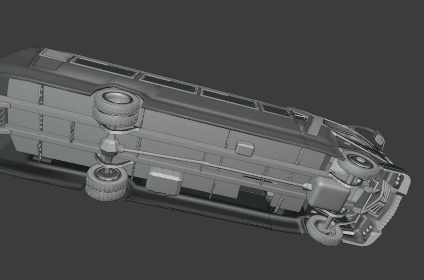 Matatu a Kenyan PSV 3D model | CGTrader