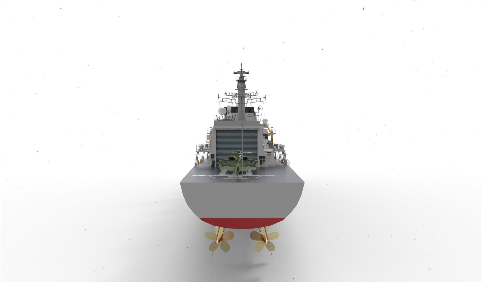 Frigate type 23 3D model 3D printable | CGTrader