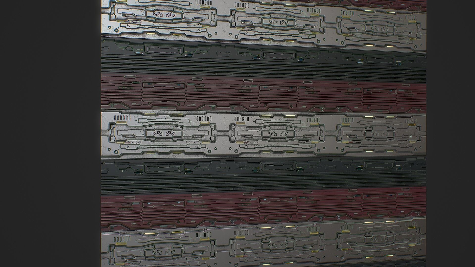 Sci fi tileable panels textures Texture | CGTrader