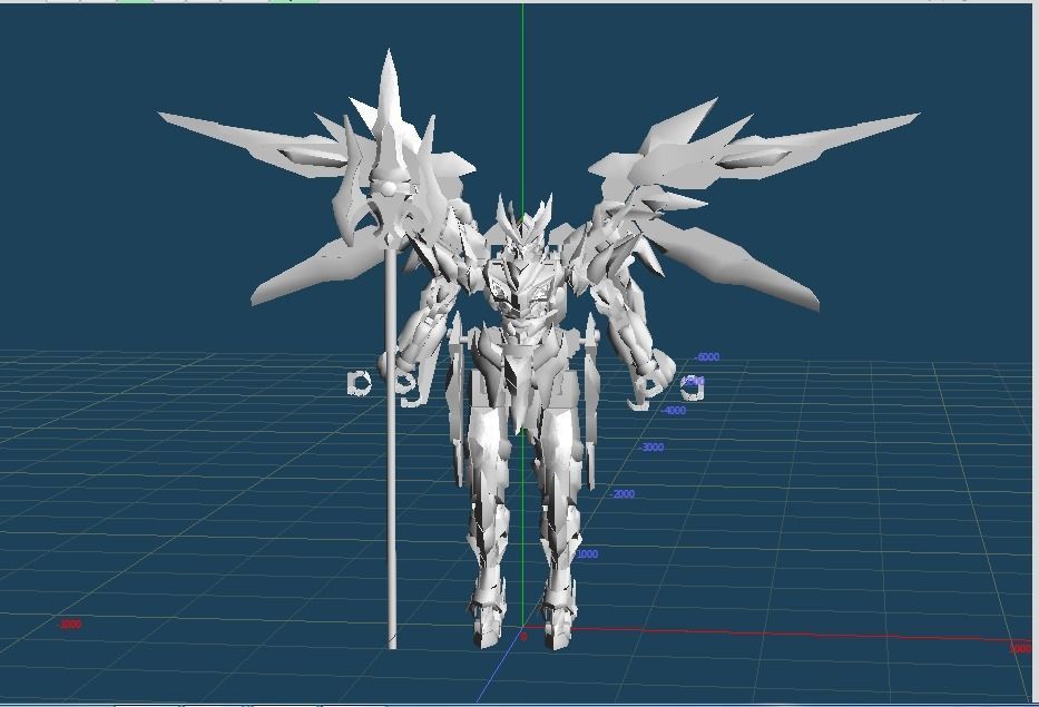 Model Gundam Motor Nuclear MNQ 01 3D model | CGTrader