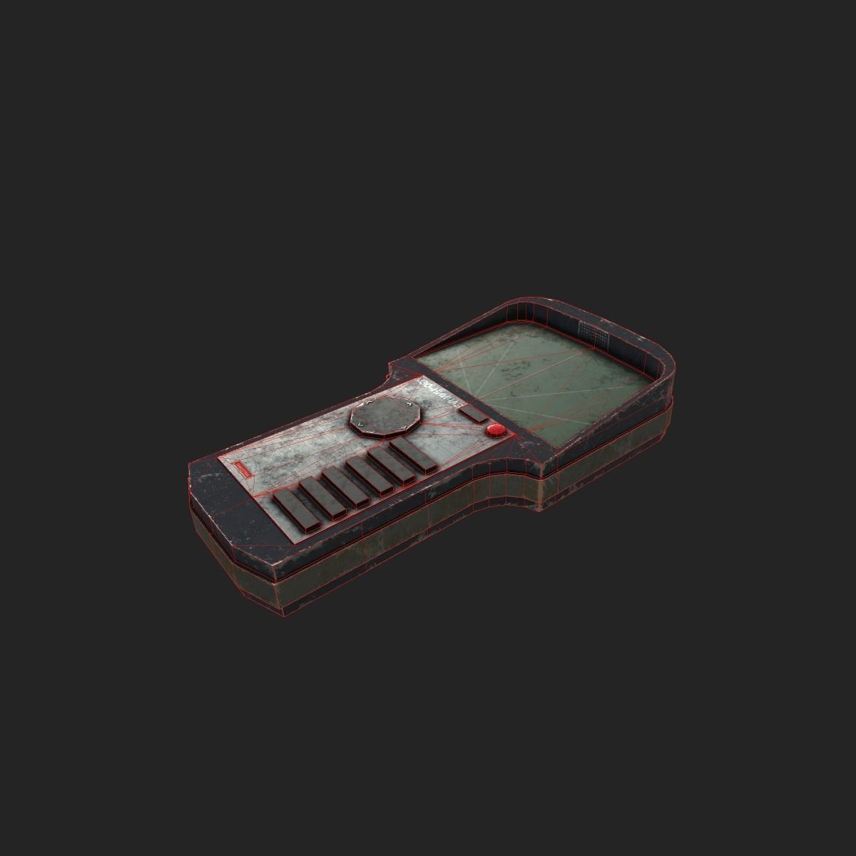 3D model Detector Veles VR / AR / low-poly | CGTrader