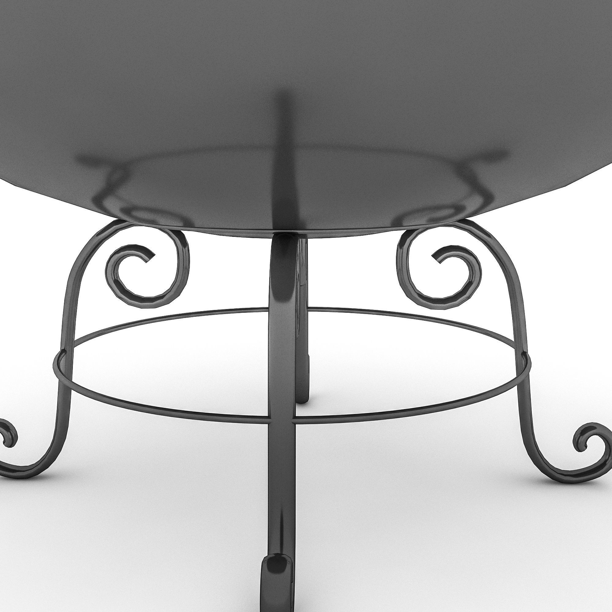 3D model 3D model fire pit barbecue VR / AR / low-poly | CGTrader