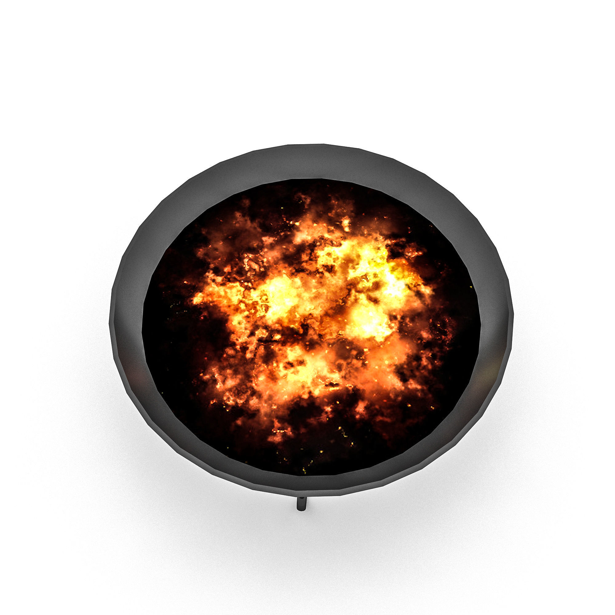 3D model 3D model fire pit barbecue VR / AR / low-poly | CGTrader