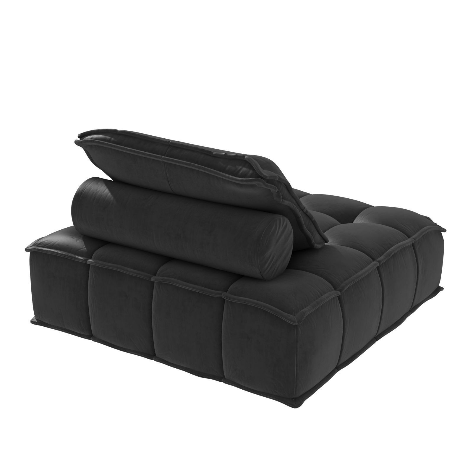 Elte Mkt Block Modular Armless Collection chair 3D model | CGTrader