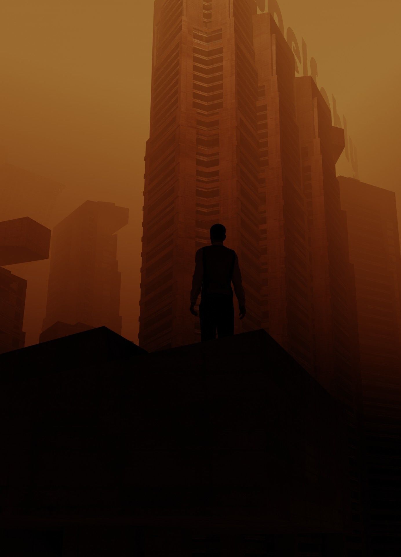 Blade runner look made in blender 3D model | CGTrader