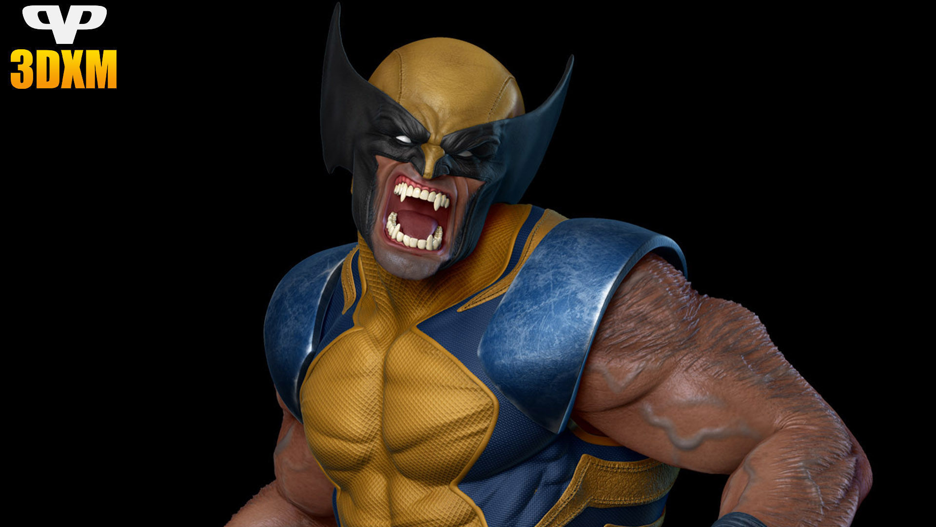 Wolverine for 3D Printing STL 3D model 3D printable | CGTrader