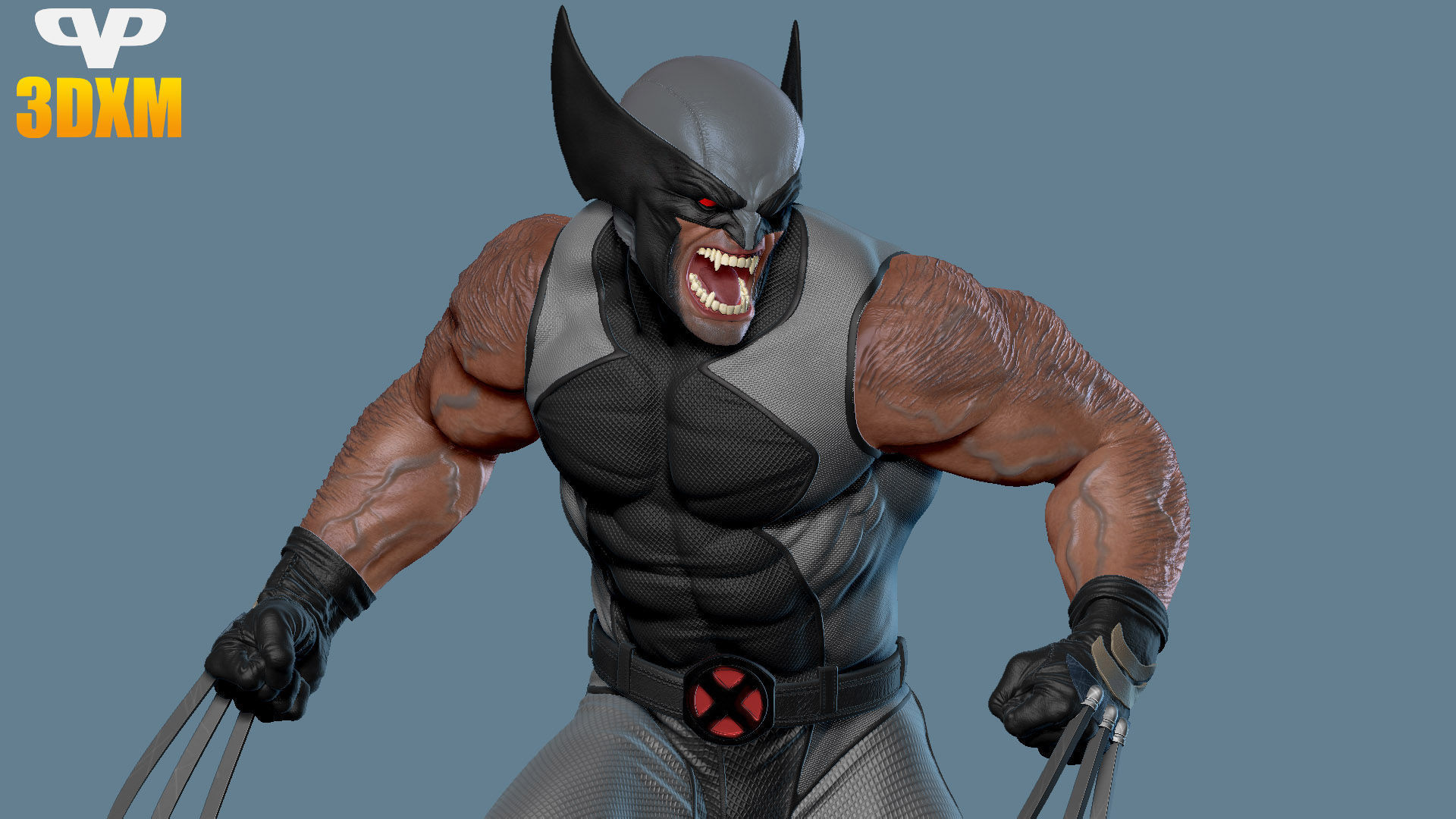 Wolverine for 3D Printing STL 3D model 3D printable | CGTrader