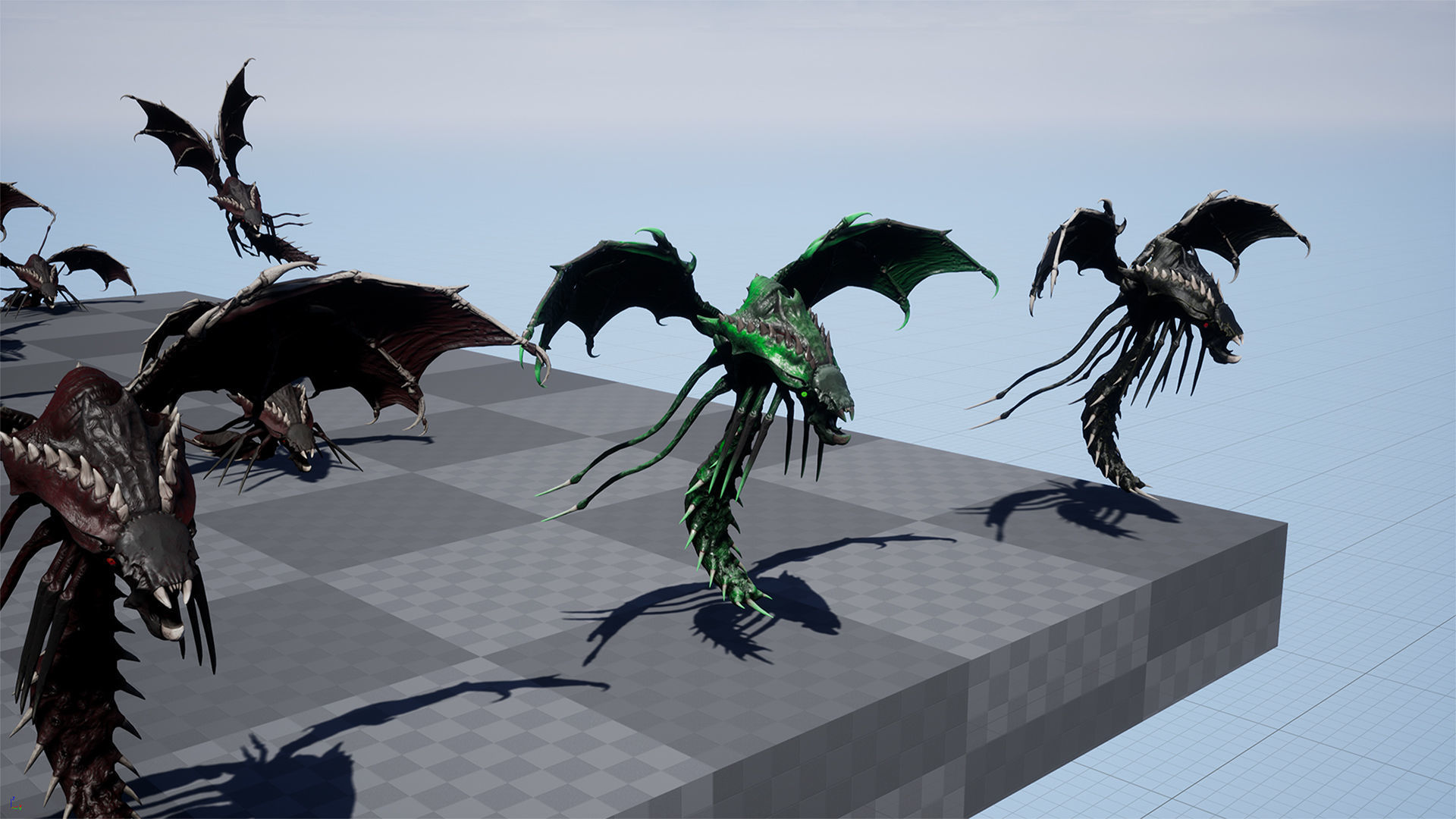 3D model Low poly Model of the character Mutant Hornet VR / AR / low ...