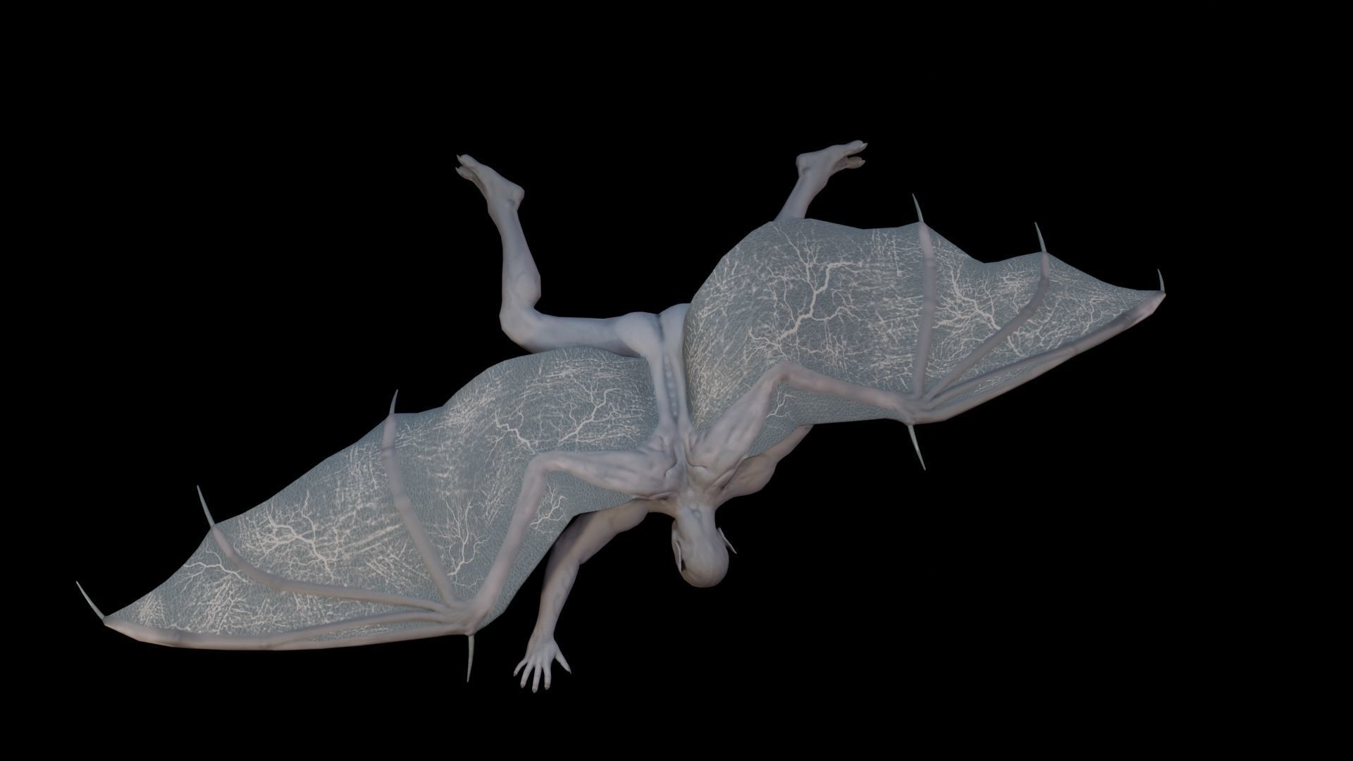 3D model Monster Bat VR / AR / low-poly | CGTrader