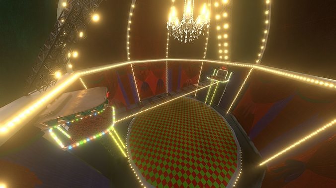 Squid Game Map-Glass bridge 3D model | CGTrader