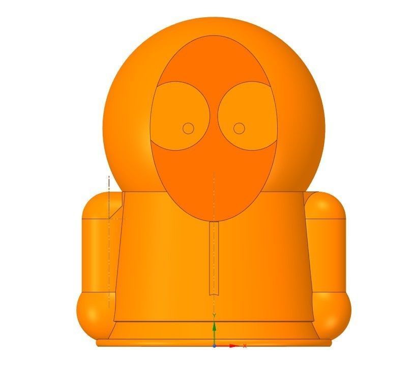Kenny South Park 3D model 3D printable | CGTrader