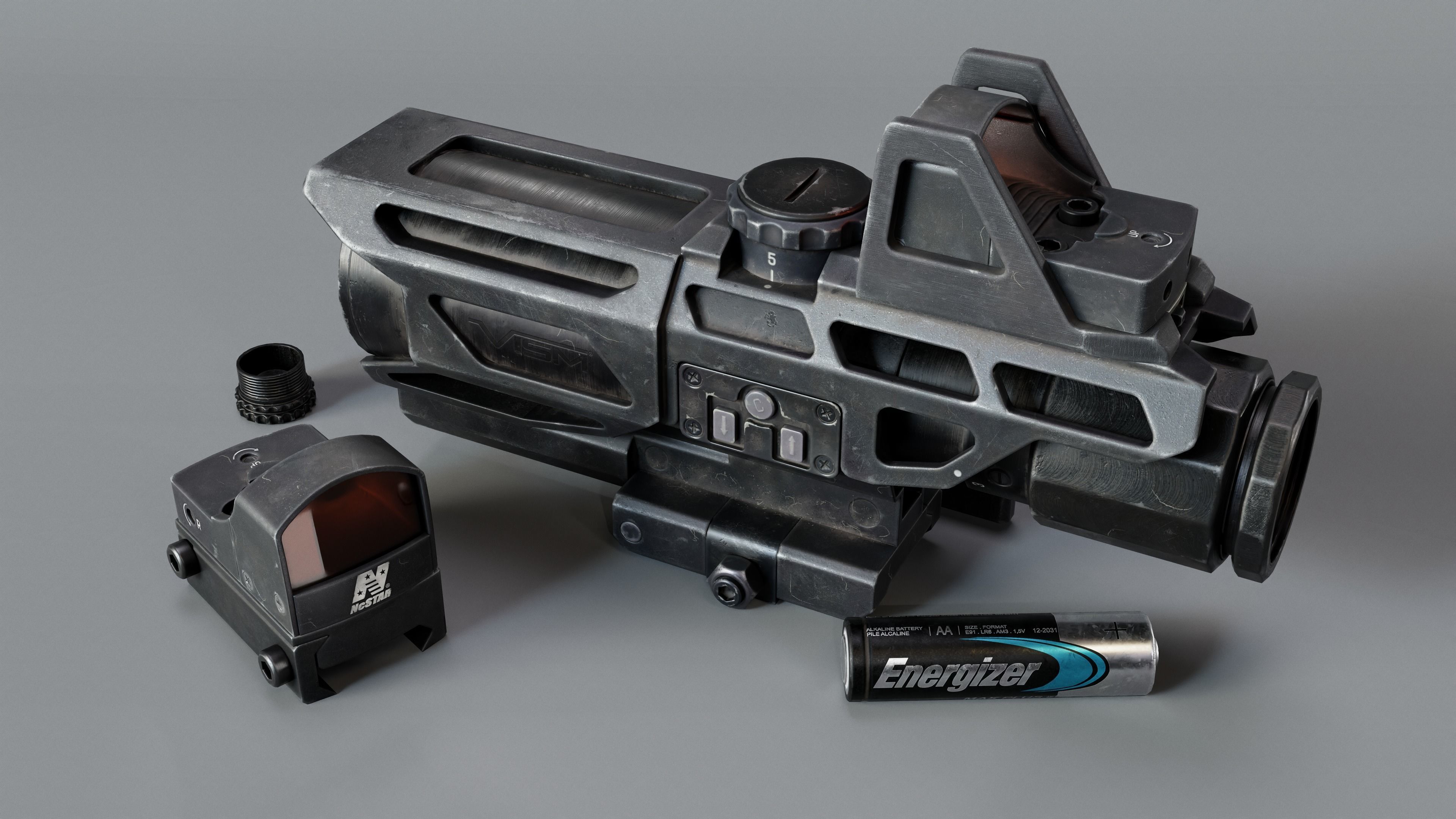 3D model Mark III Tactical Gen 3 VR / AR / low-poly | CGTrader