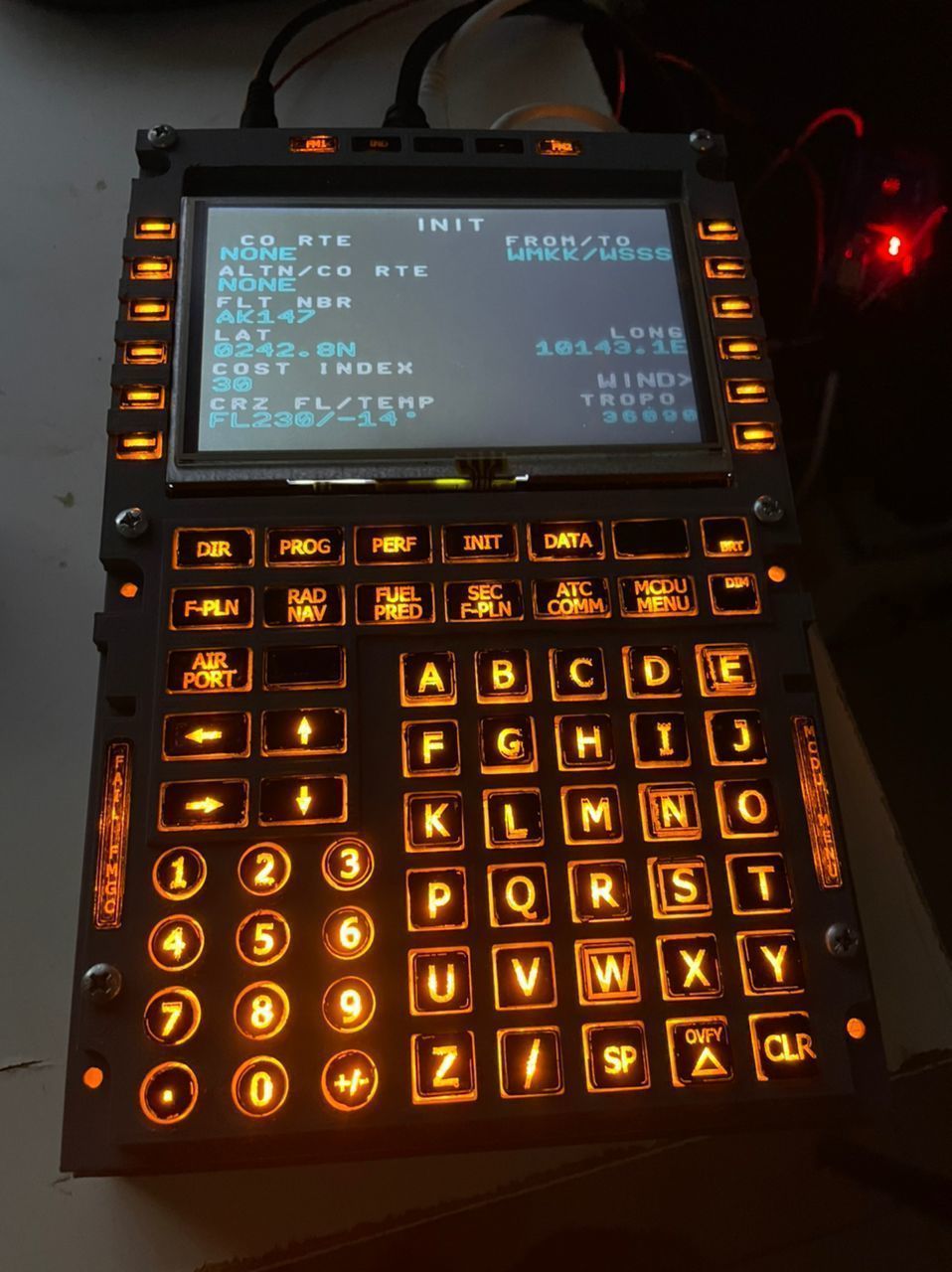 AIRBUS A320 MCDU 3D model 3D printable | CGTrader