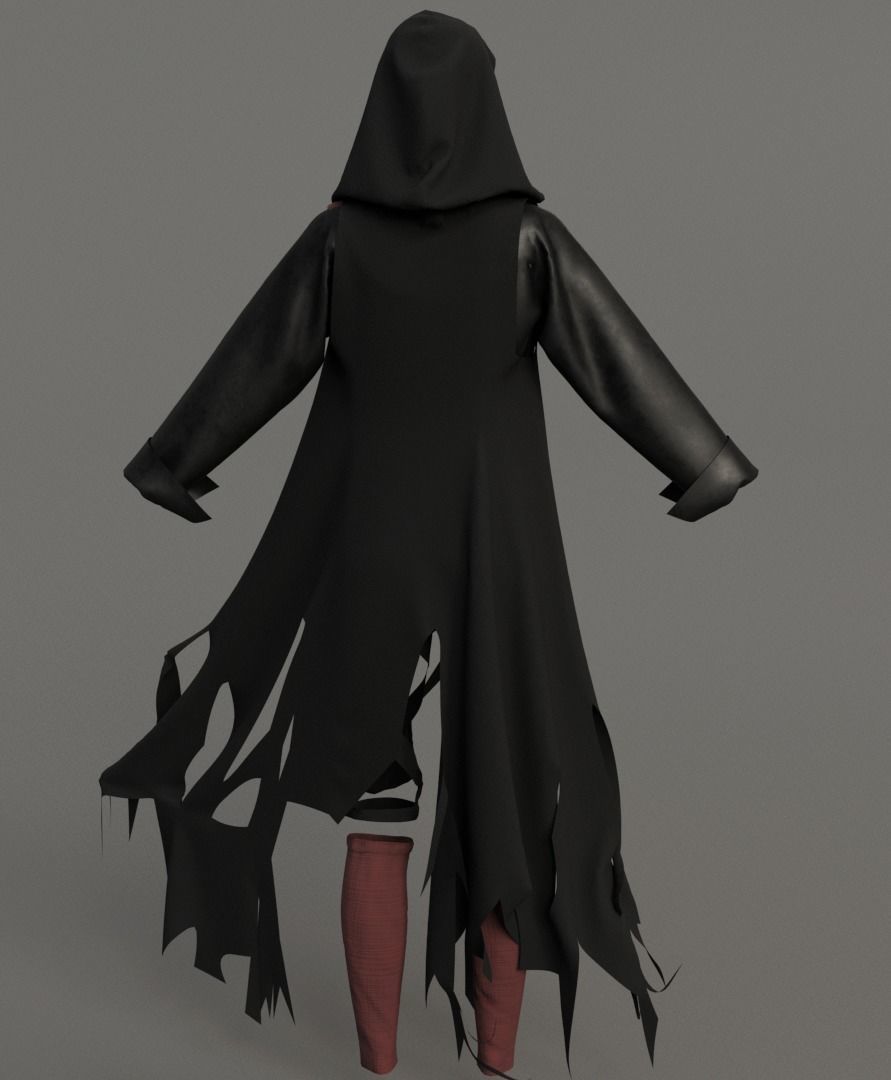 Anime Costume 3D model | CGTrader