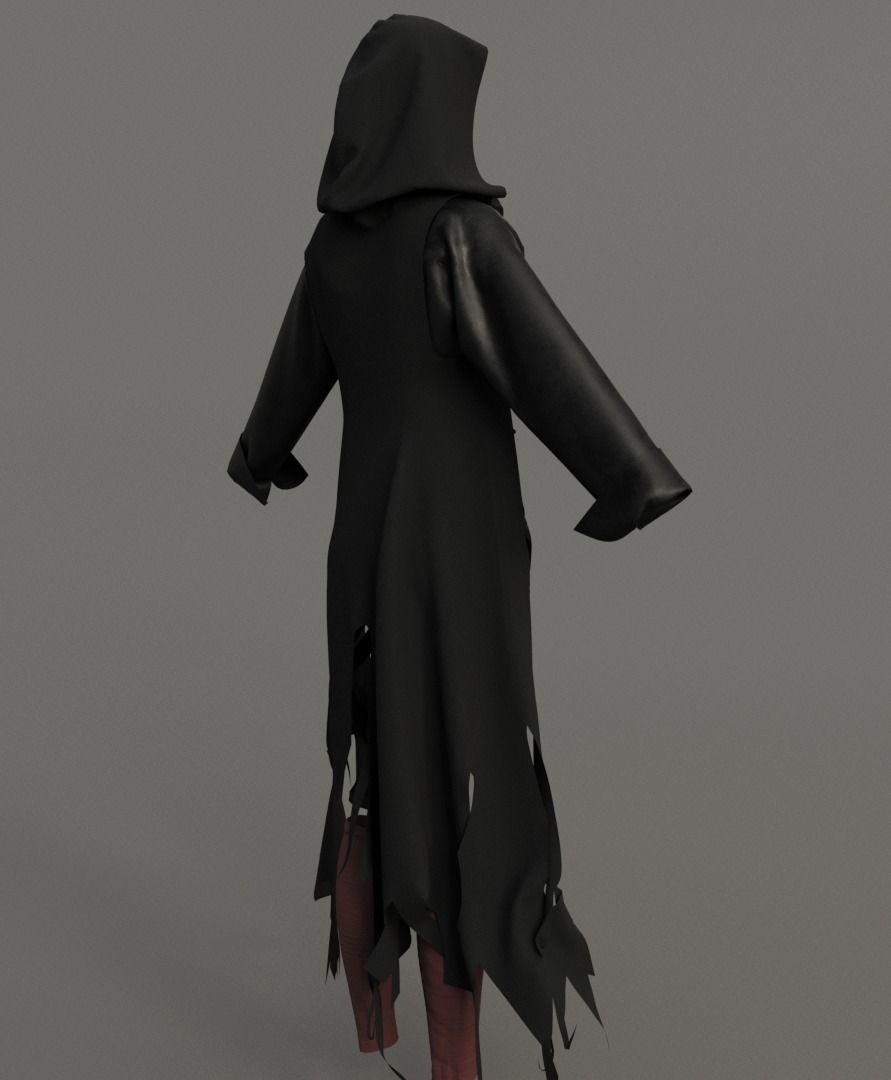 Anime Costume 3D model | CGTrader