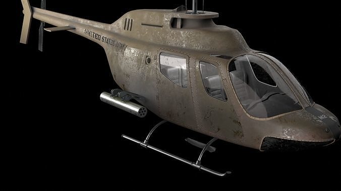 3D model AW119 Koala military helicopter VR / AR / low-poly | CGTrader