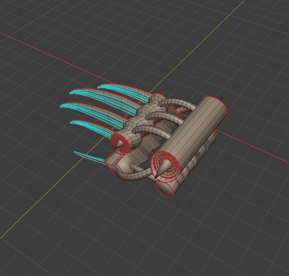 3D model Claws game ready VR / AR / low-poly | CGTrader