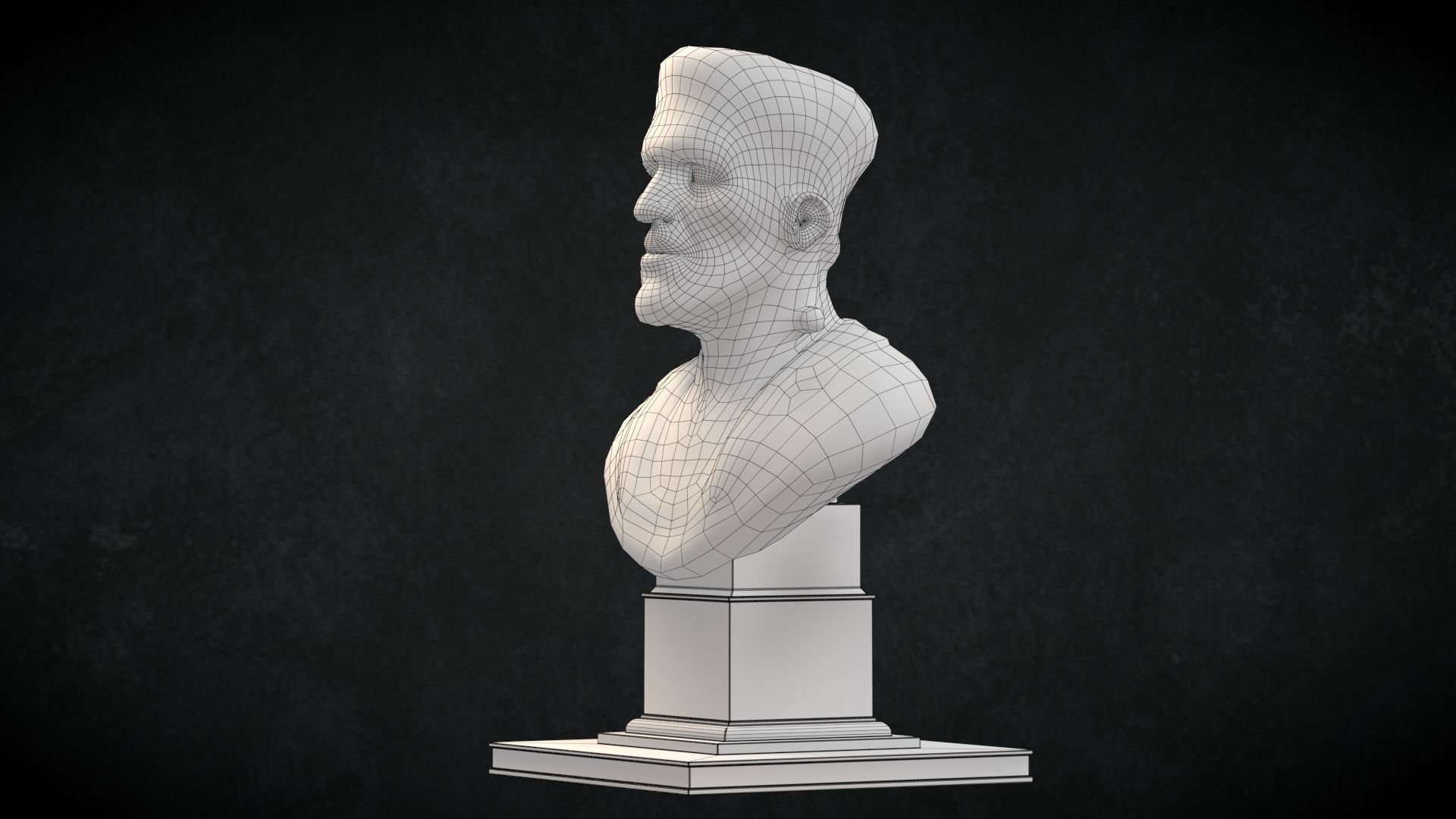 3D model Frankenstein VR / AR / low-poly | CGTrader