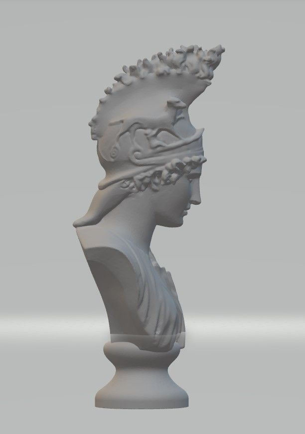 greek bust 3D model 3D printable | CGTrader