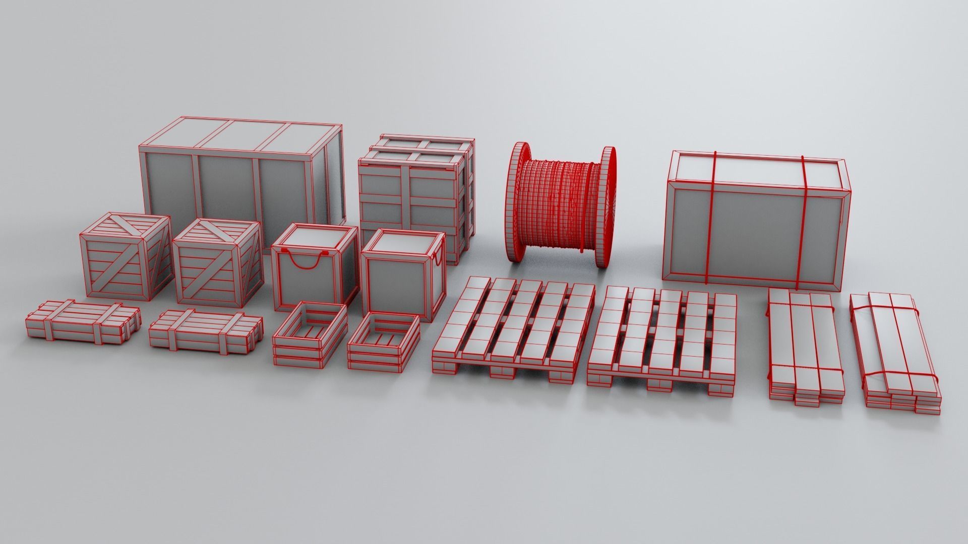 Industrial Assets 3D model | CGTrader