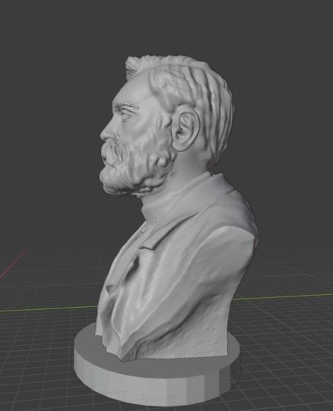 Alfred Nobel 3D model 3D printable | CGTrader