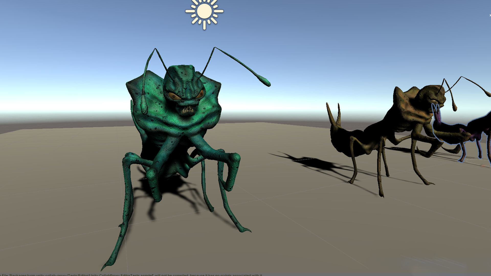 3D model Monster Bug Mantis VR / AR / low-poly rigged | CGTrader