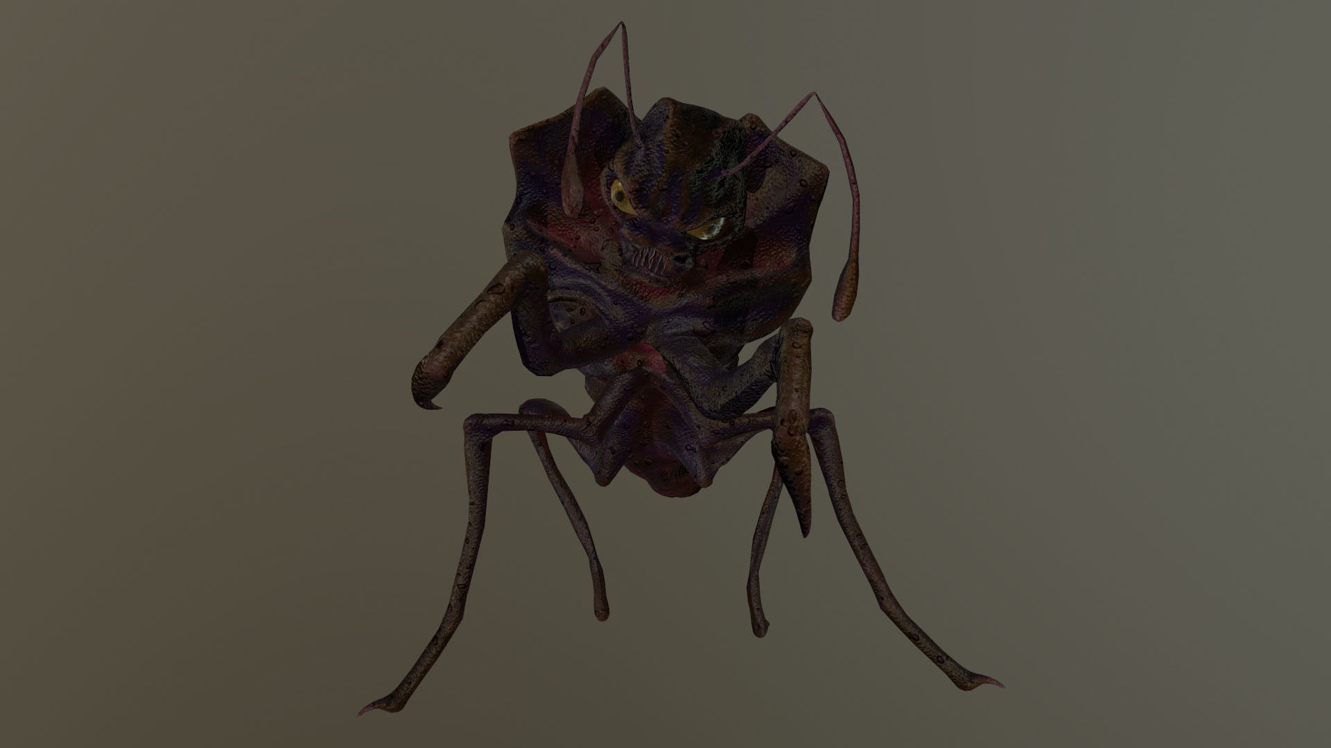3D model Monster Bug Mantis VR / AR / low-poly rigged | CGTrader