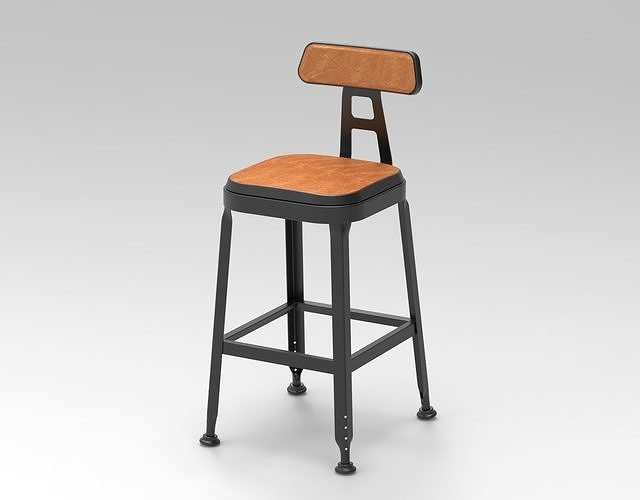 STARBUCKS STOOL 24 3D model | CGTrader