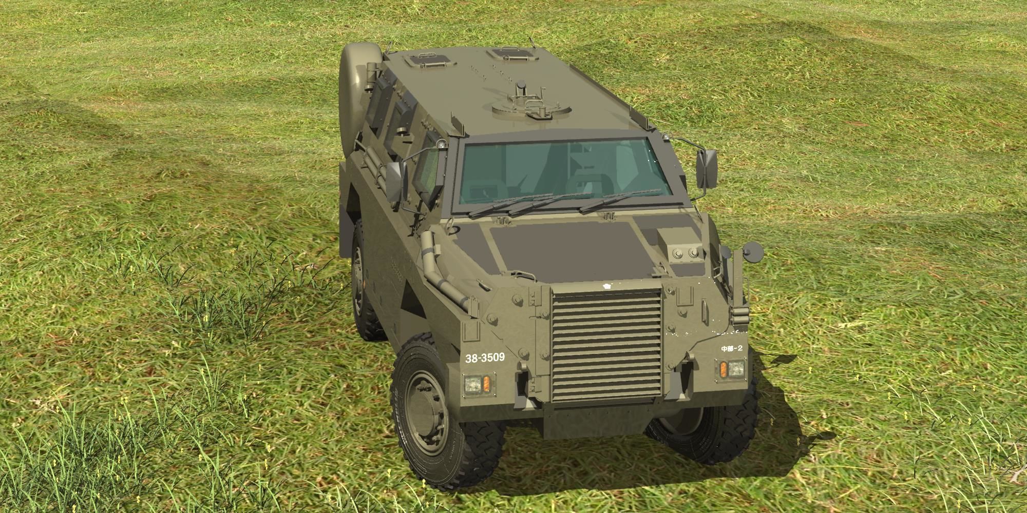 JGSDF MRAP Bushmaster 3D model | CGTrader