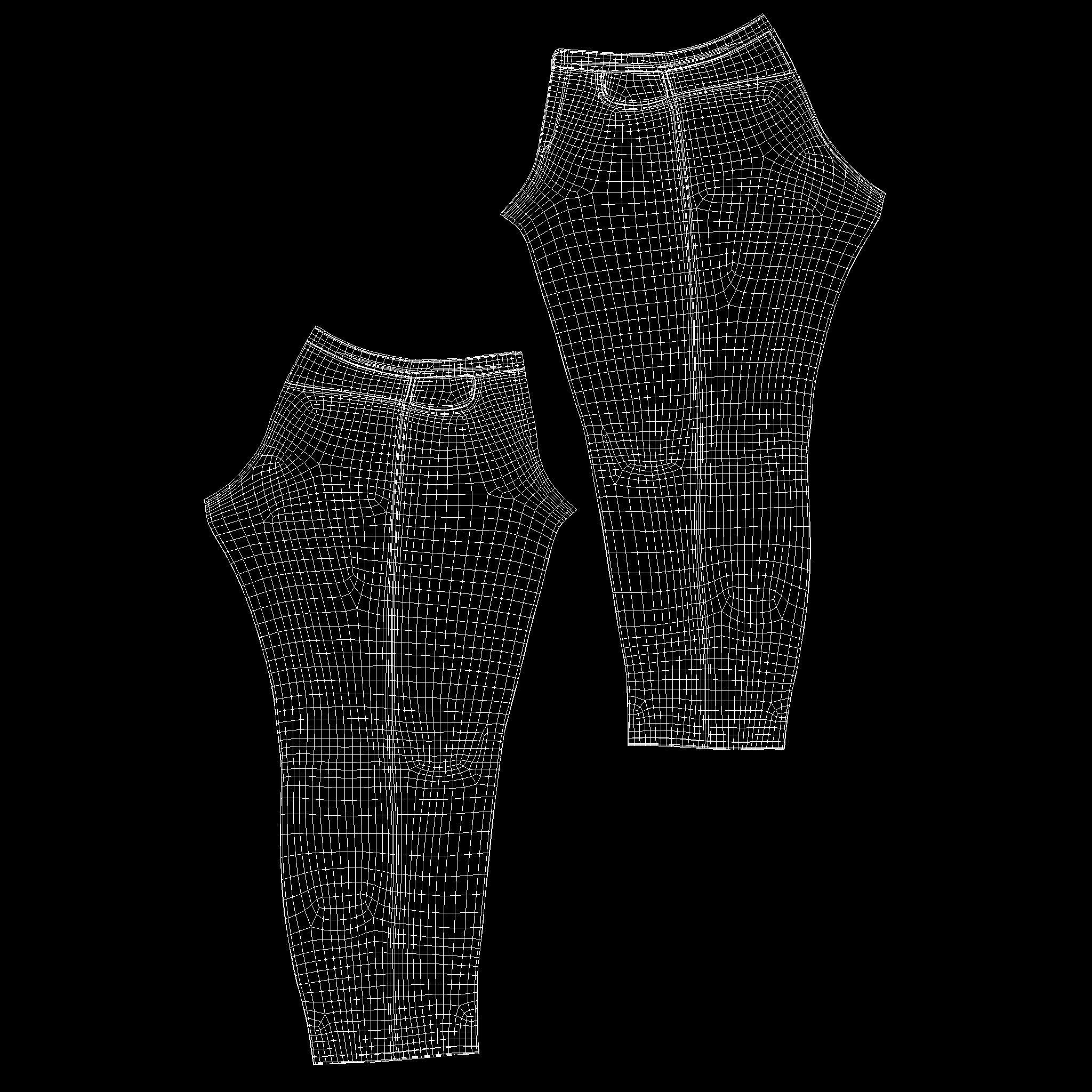 3D model Denim Jeans VR / AR / low-poly | CGTrader