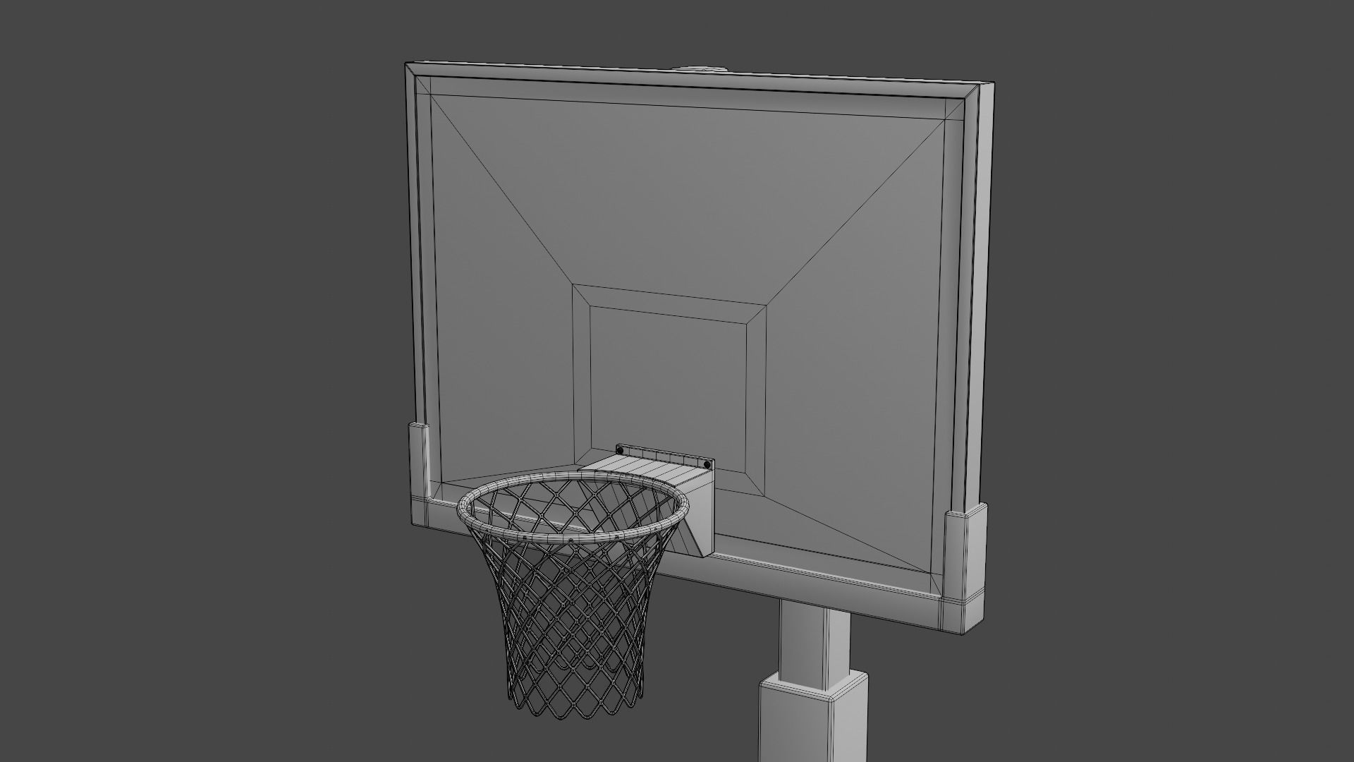 3D model Basketball Net VR / AR / low-poly | CGTrader