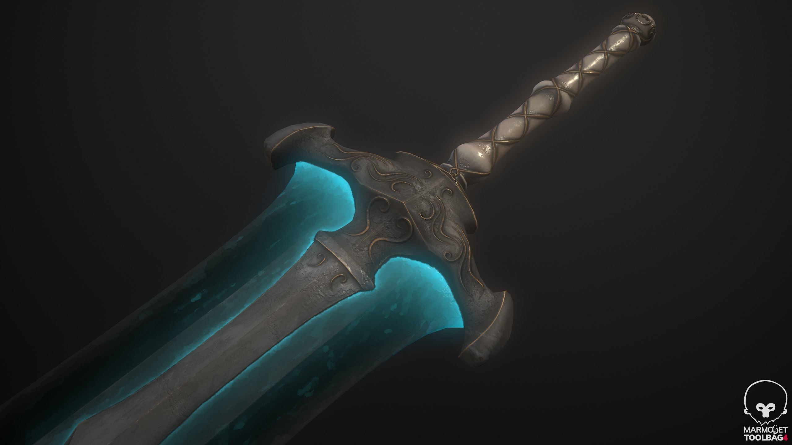 3D model Shards of Glory greatsword VR / AR / low-poly | CGTrader