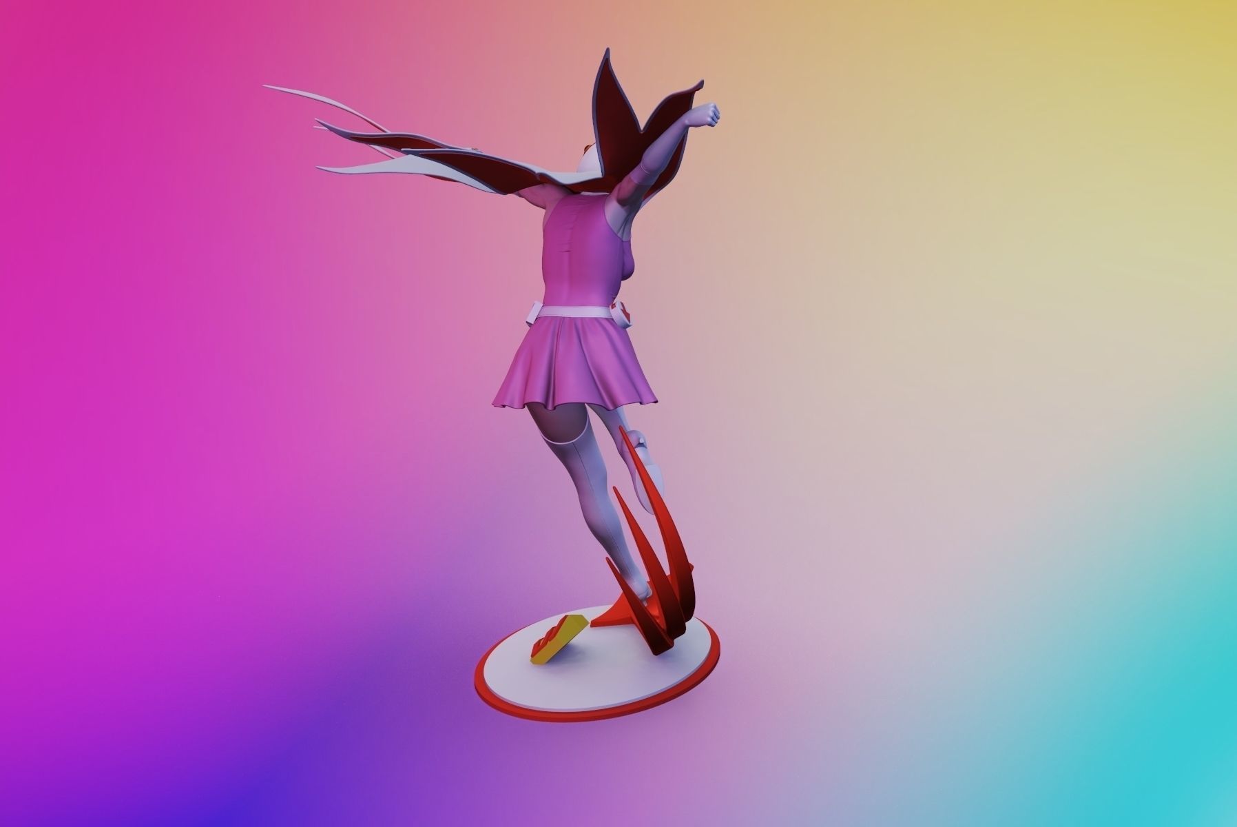 G-Force - Gatchaman - Swam Princess 3D model 3D printable | CGTrader