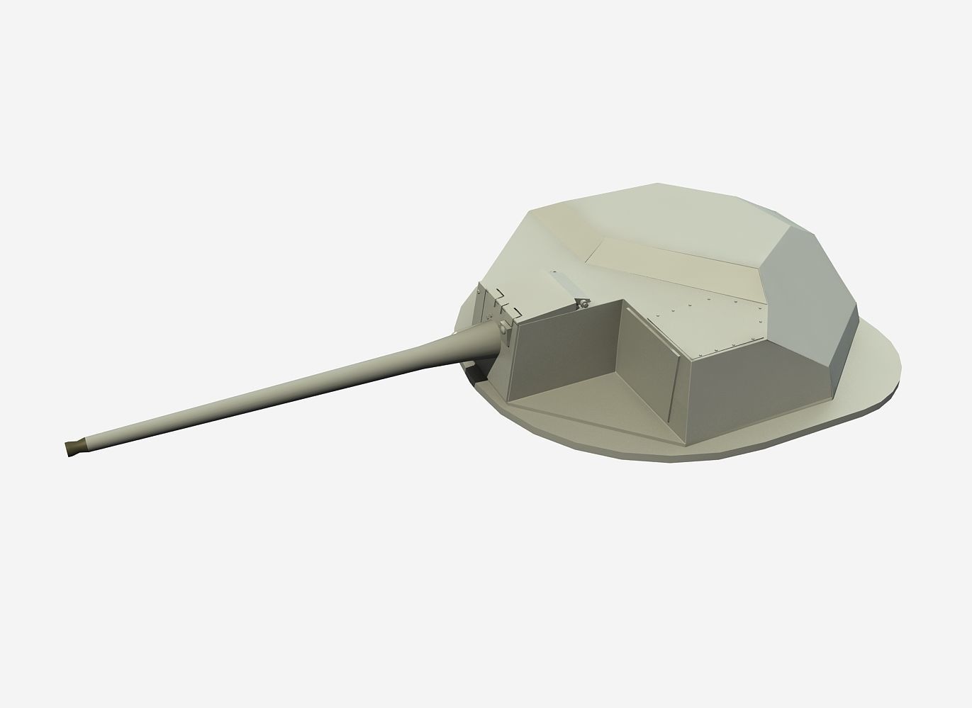 30 mm MK 46 GUN model 3D model | CGTrader