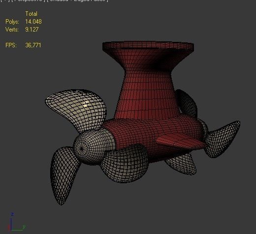 AZIMUTH THRUSTER PROPELLER 3D model | CGTrader