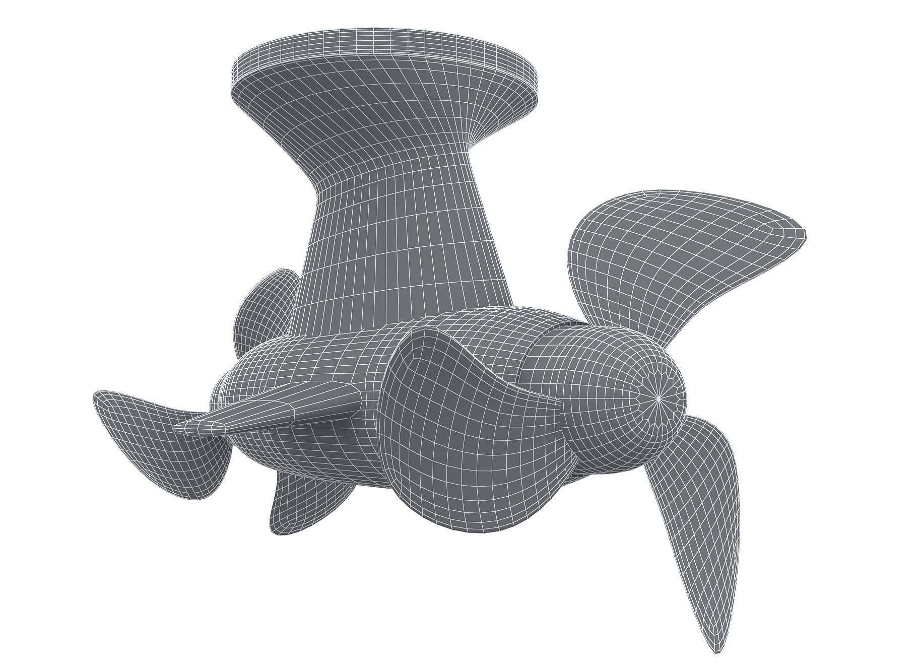 AZIMUTH THRUSTER PROPELLER 3D model | CGTrader