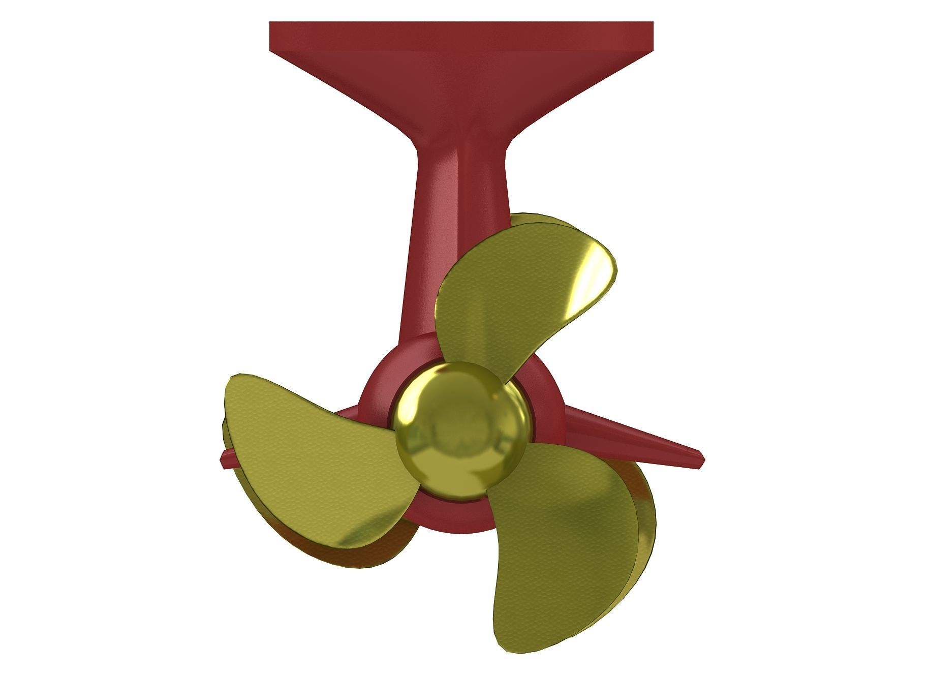 AZIMUTH THRUSTER PROPELLER 3D model | CGTrader