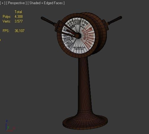 ENGINE ROOM TELEGRAPH 3D model | CGTrader