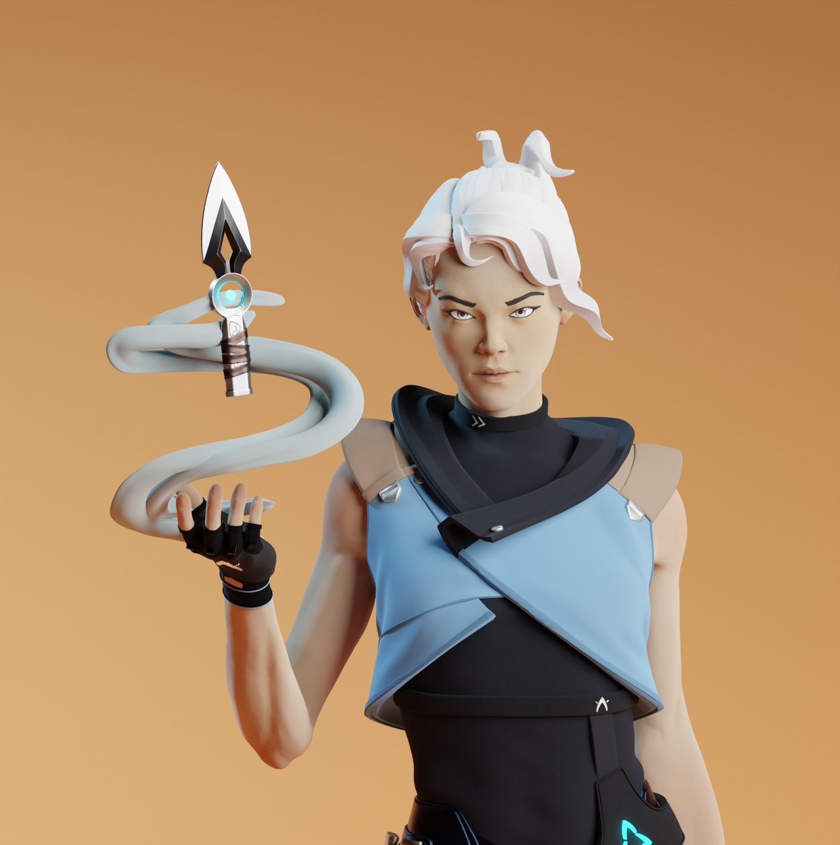 Jett-Valorant fan art 3D model 3D printable | CGTrader