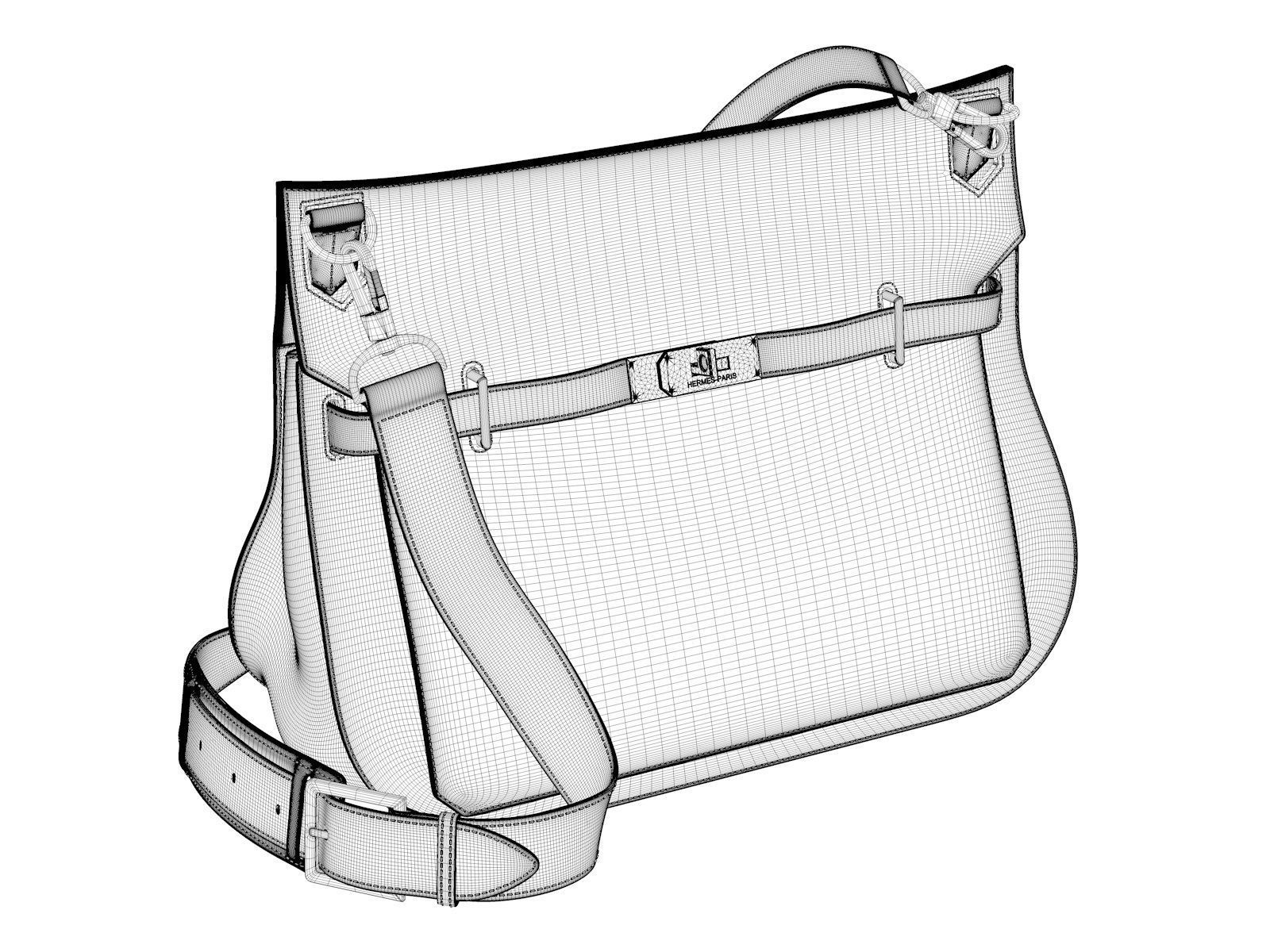Shoulder Bag 3D model | CGTrader