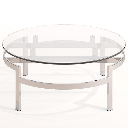 Swaim Met Cocktail Coffee Table 3D model | CGTrader