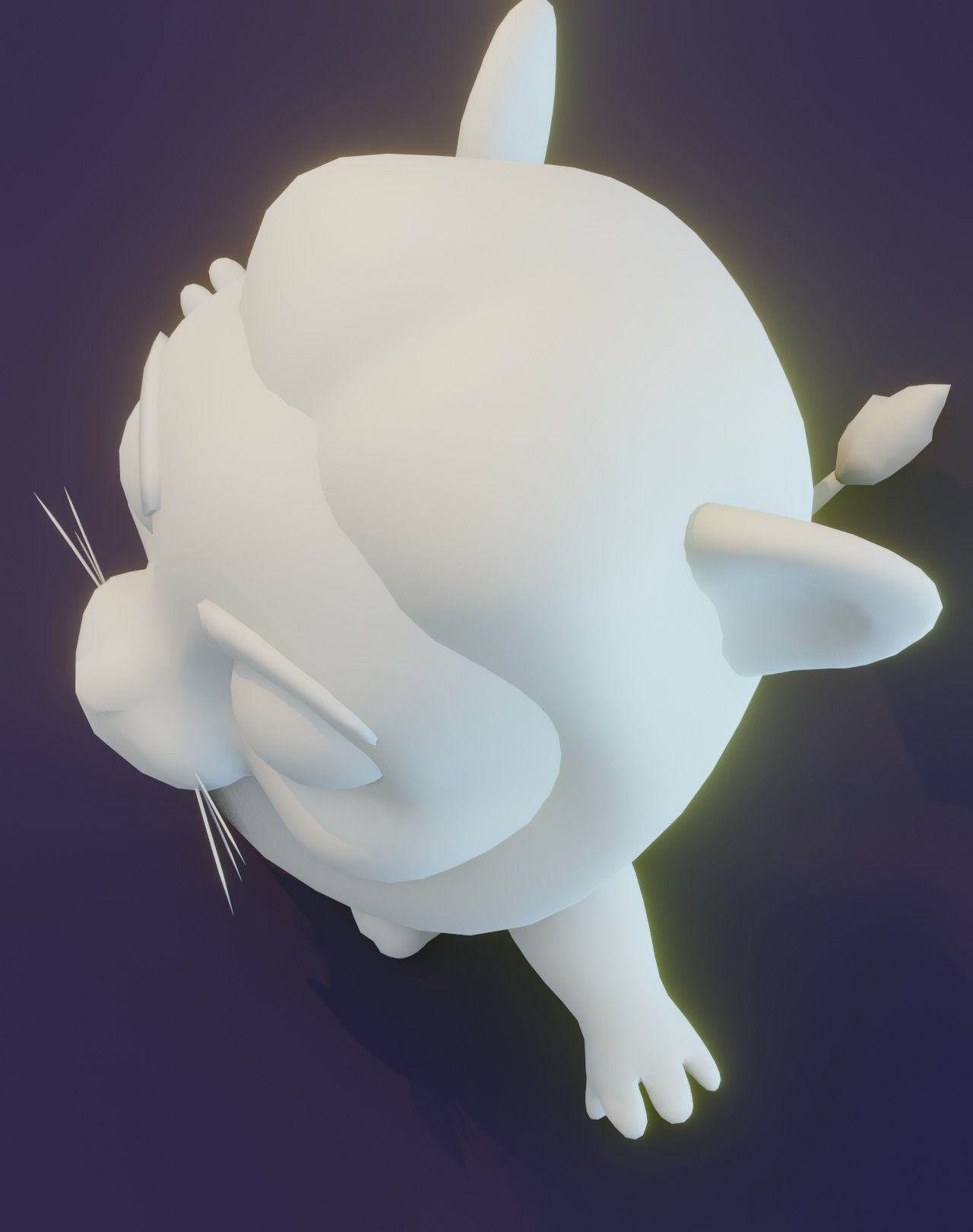 3D model Cartoon Lion Rigged Base Mesh 3D Model VR / AR / low-poly ...